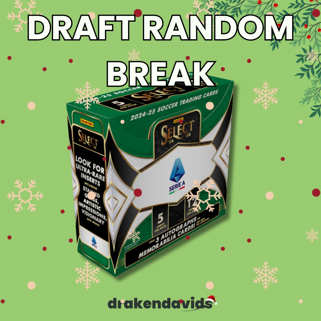 Boxbreak #682 - DRAFT RANDOMBREAK 1 x Panini Select Serie A 24/25 - Ho ...