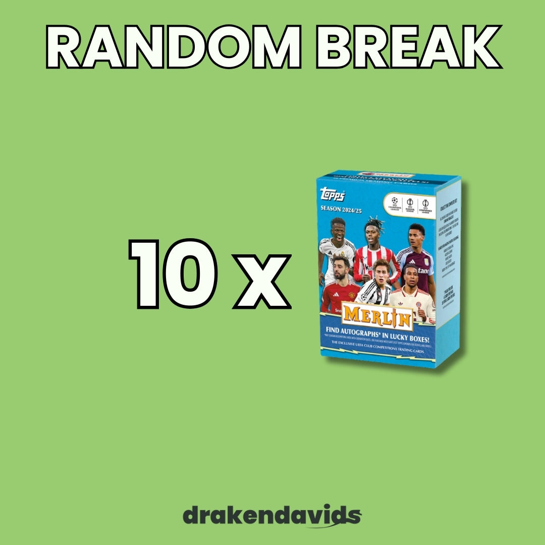 Boxbreak #716 - RANDOMBREAK 10 x Topps Merlin Chrome UCC 24/25 - Value ...