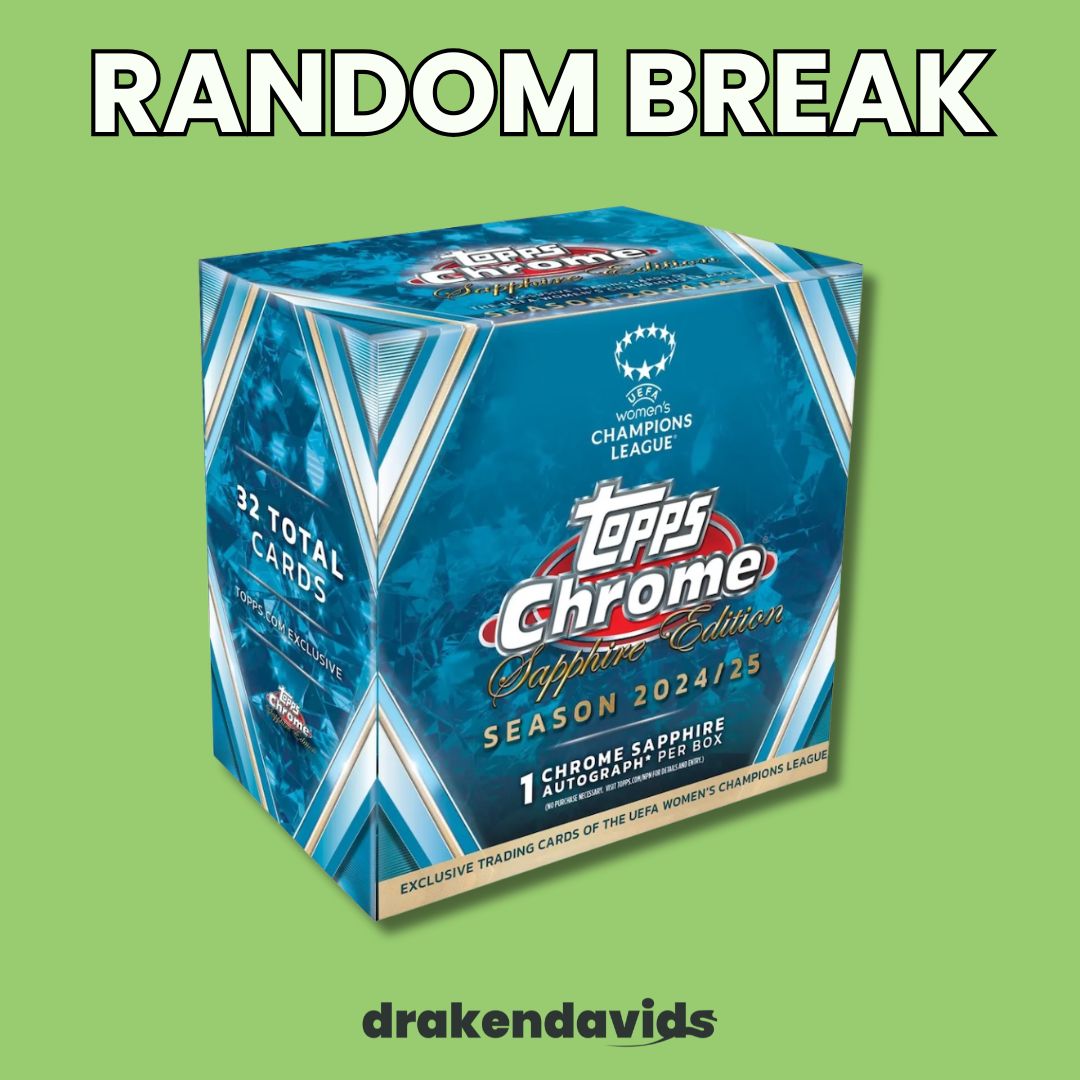 Boxbreak #735 - RANDOMBREAK 1 x Topps UWCL Chrome Sapphire 24/25 - Hob ...