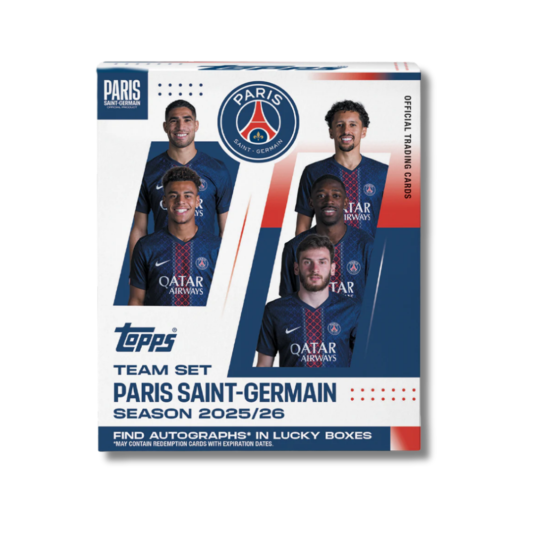 Topps Paris Saint-Germain Team Set 25/26 - Hobby – Drakendavids.se